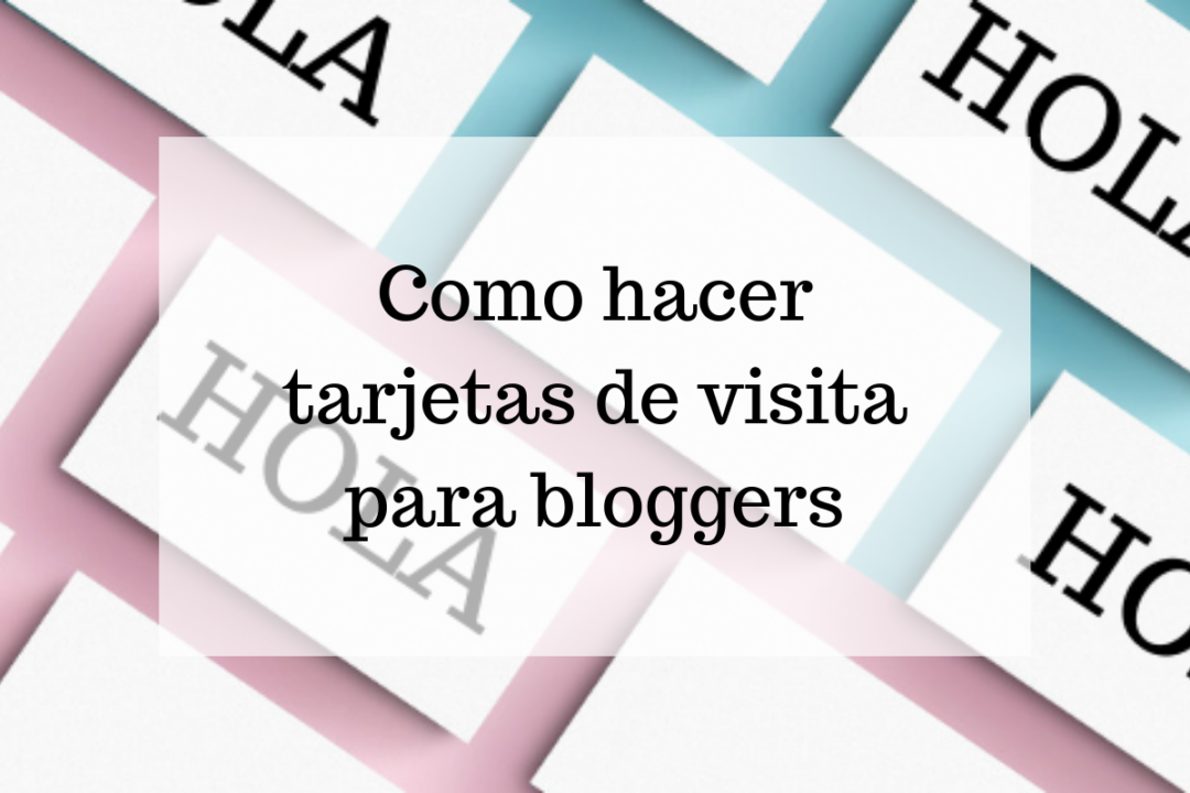 Hacer Tarjetas De Visita